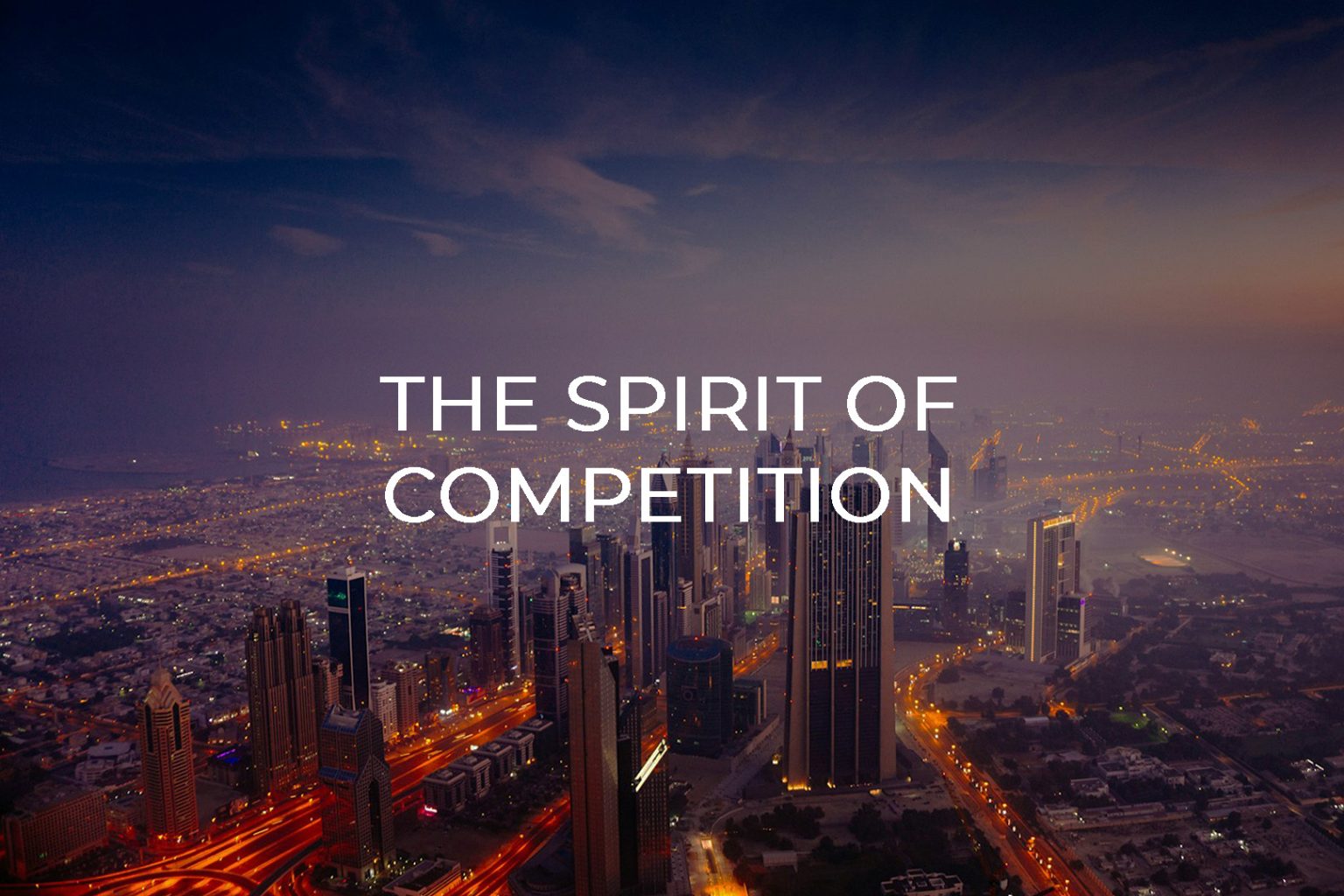 Peace Apostolic Ministries | The Spirit of Competition